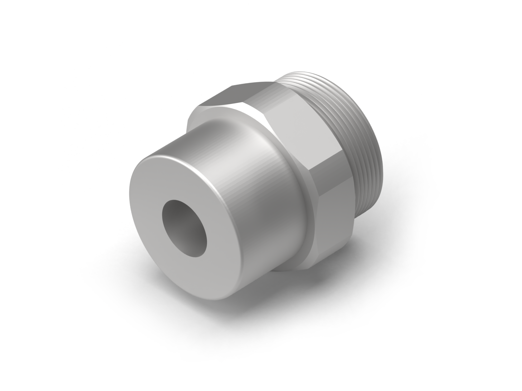 Threaded connector blank. PiranhaClamp