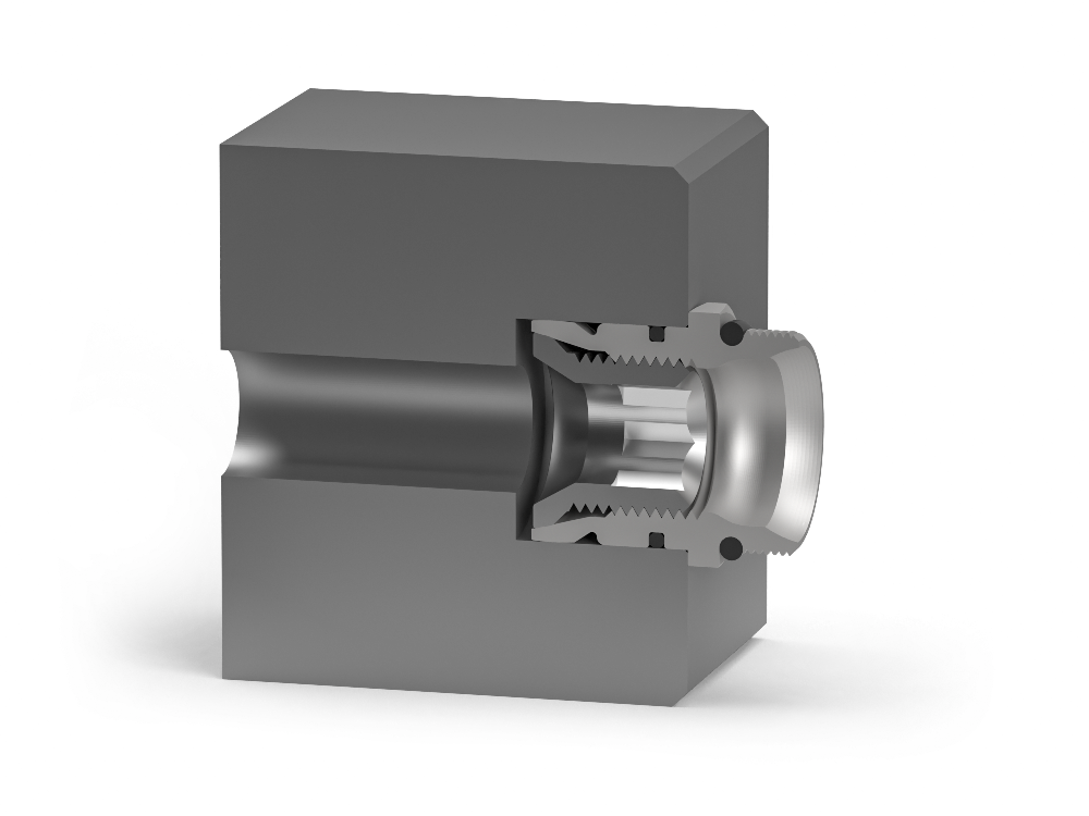 Bohradapter. PiranhaClamp